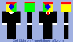 Google Chrome logo skin Minecraft Skin