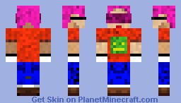 Minecraft Fan Girl Minecraft Skin