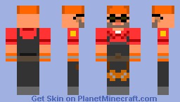 TF2 Engineer Minecraft Skin