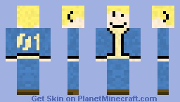 Vault Boy Minecraft Skin