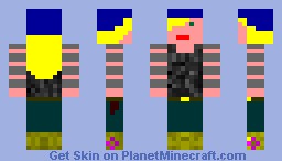 pirate girl Minecraft Skin