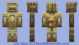Rusty Mech Minecraft Skin