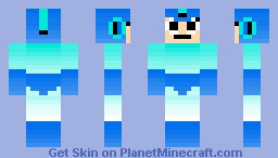 Mega Man Minecraft Skin