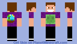 PlanetMinecraft Skin w/ Slime Minecraft Skin