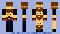 MYSELF. with add ons. Minecraft Skin
