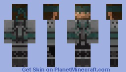 Solid Snake MGS2 Minecraft Skin