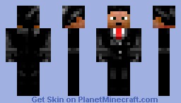 Men In Black: Agent 1 Minecraft Skin