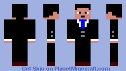 Suit Up Minecraft Skin