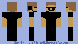 MIB agent A Minecraft Skin