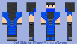 Sub Zero Minecraft Skin