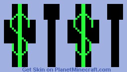 Money Man Minecraft Skin
