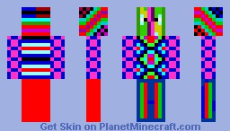 MR COLOUR Minecraft Skin