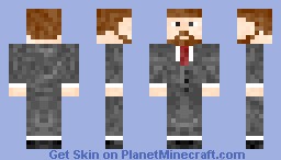 Man in Suit Minecraft Skin