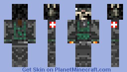 Ghost MW2 [contest entry] Minecraft Skin