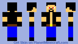 misfit man Minecraft Skin