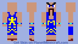 Macho Man Minecraft Skin