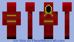 Red Mage/Wizard Minecraft Skin
