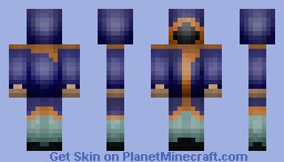 Mage Blue Minecraft Skin