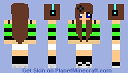 Pretty girl Minecraft Skin