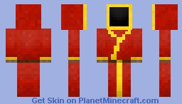 Magicka Wizard - Red Minecraft Skin