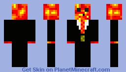 Magma Slime Minecraft Skin