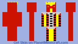 Magma Triton Minecraft Skin