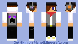 Teenage Reporter Wild West Edition Minecraft Skin