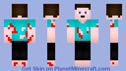Man After Plane Crash Minecraft Skin