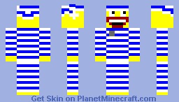 man in nightgown Minecraft Skin