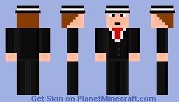 Man In Suit Minecraft Skin