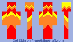 Man Of Fire Minecraft Skin