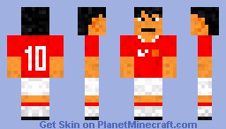 Manchester United jersey (Noised) Minecraft Skin