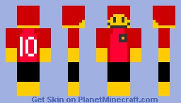Manchester United Minecraft Skin