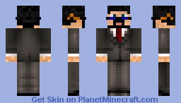 Man in Suit Minecraft Skin