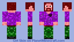 Mann Minecraft Skin