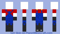 Man template Minecraft Skin