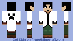 Man with jacket Minecraft Skin