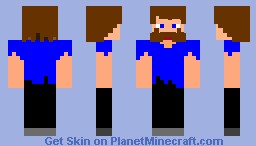 Man with beard ♂ Minecraft Skin