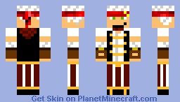 Maplestory Canoneer Minecraft Skin