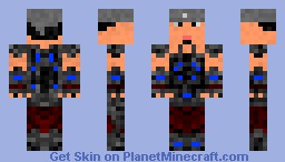 Marcus Fenix Minecraft Skin