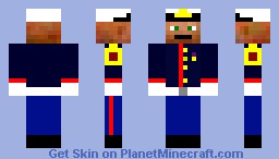 Marine Uniform Minecraft Skin