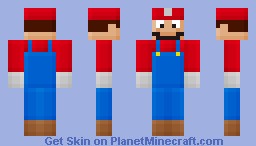 Super Mario! Minecraft Skin