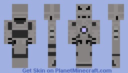 Iron man Mark1 Minecraft Skin