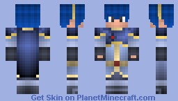 Marth (Super Smash Bros.) Minecraft Skin