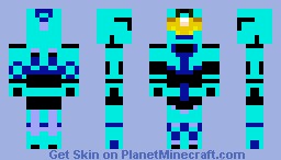 Master Chief Blue Minecraft Skin
