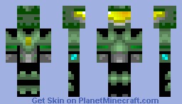 MasterChief V2 - Halo Minecraft Skin