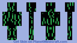 Matrix with details Minecraft Skin