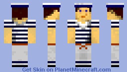 A Sailor Minecraft Skin