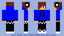 Matt Blue Minecraft Skin