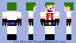 Maverick Team Rocket Minecraft Skin